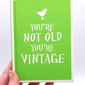 You're Not Old, You're Vintage