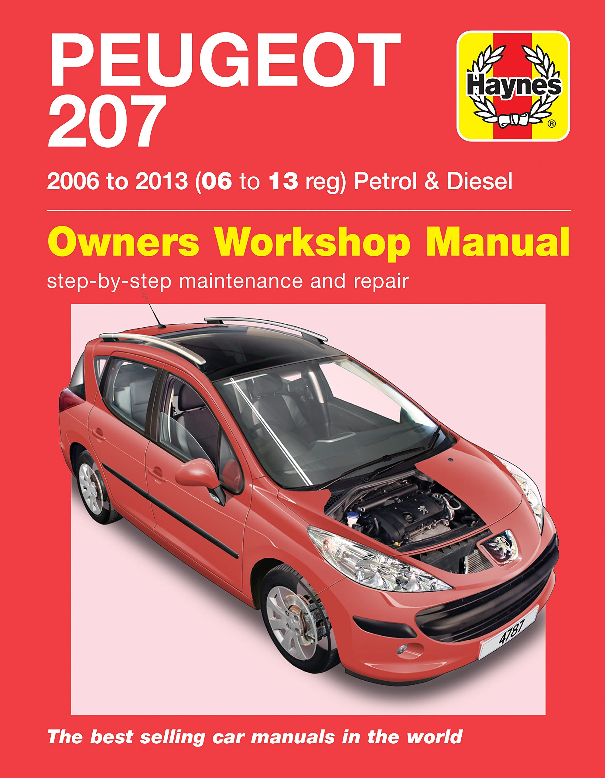 Peugeot 207 Petrol & Diesel 06 - 13 Haynes Repair Manual (Paperback)