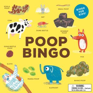 laurence king poop bingo: a hilarious and fascinating educational game for kids!