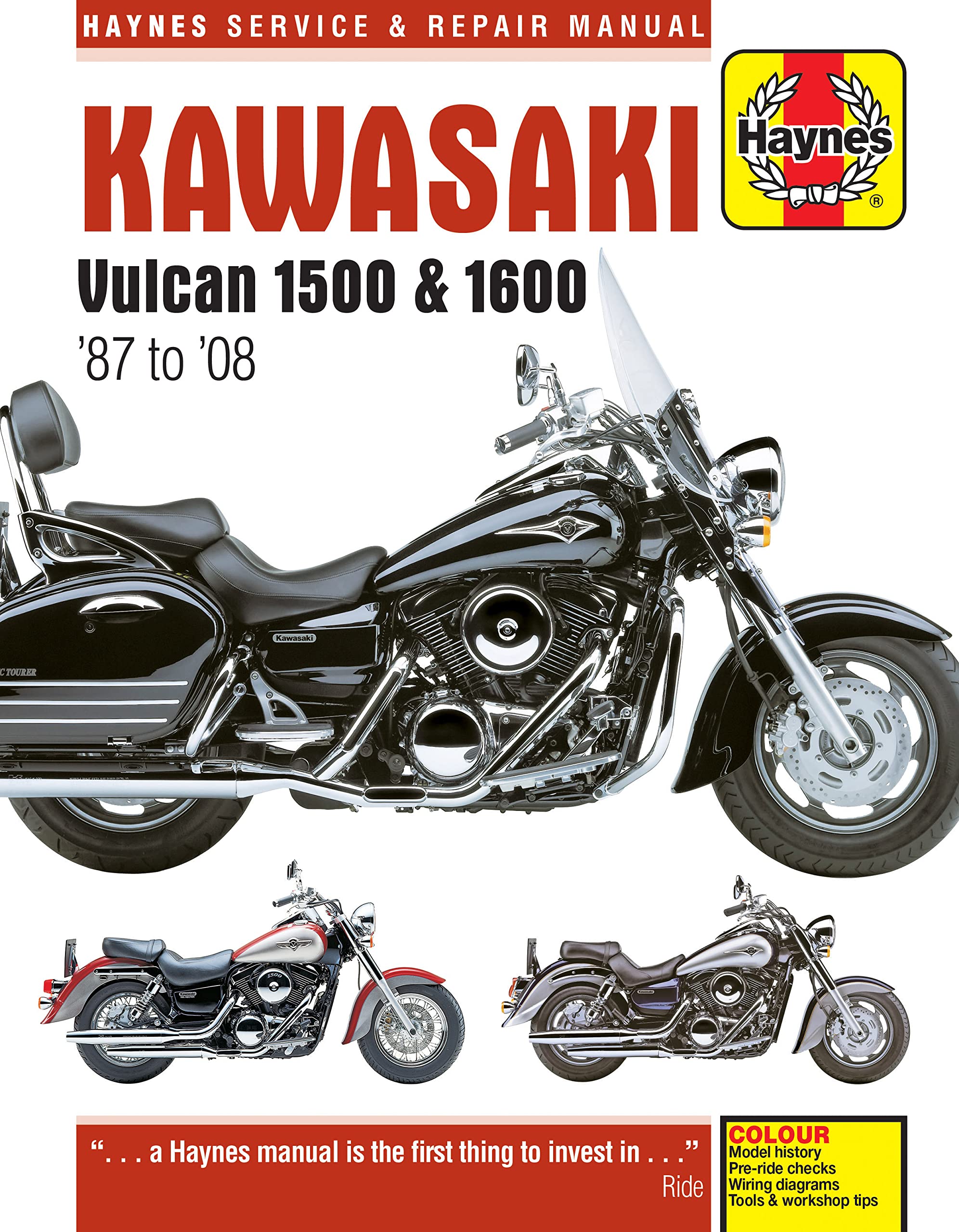 Kawasaki Vulcan 1500/1600, '87-'08 (Haynes Powersport)