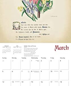 Shakespeare Birthplace Trust: The Flowers of Shakespeare Wall Calendar 2023 (Art Calendar)