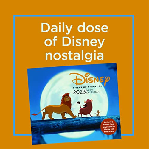 Disney A Year of Animation: 2023 Daily Calendar