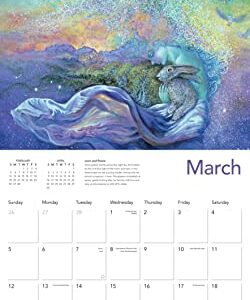 Celestial Journeys by Josephine Wall Wall Calendar 2023 (Art Calendar)