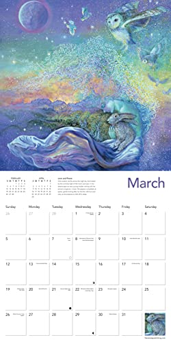 Celestial Journeys by Josephine Wall Wall Calendar 2023 (Art Calendar)