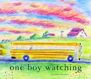 one boy watching