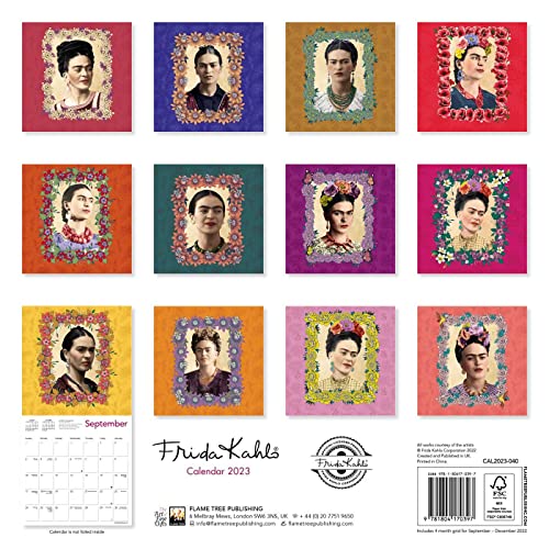 Frida Kahlo Wall Calendar 2023 (Art Calendar)