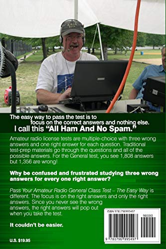 Pass Your Amateur Radio General Class Test - The Easy Way: 2019-2023 Edition (EasyWayHamBooks)