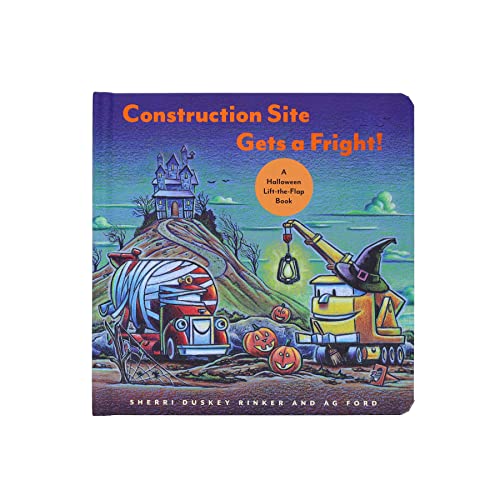 Construction Site Gets a Fright!: A Halloween Lift-the-Flap Book (Goodnight, Goodnight, Construc)