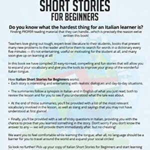 Italian Short Stories for Beginners: 20 Captivating Short Stories to Learn Italian & Grow Your Vocabulary the Fun Way! (Easy Italian Stories)