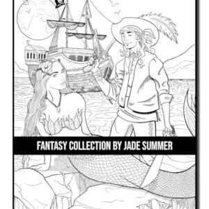 Fantasy Collection: An Adult Coloring Book with 100+ Incredible Coloring Pages of Mermaids, Fairies, Vampires, Dragons, and More!