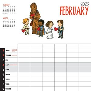 Darth Vader and Family 2023 Family Wall Calendar (Star Wars)