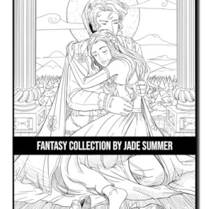 Fantasy Collection: An Adult Coloring Book with 100+ Incredible Coloring Pages of Mermaids, Fairies, Vampires, Dragons, and More!