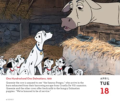 Disney A Year of Animation: 2023 Daily Calendar