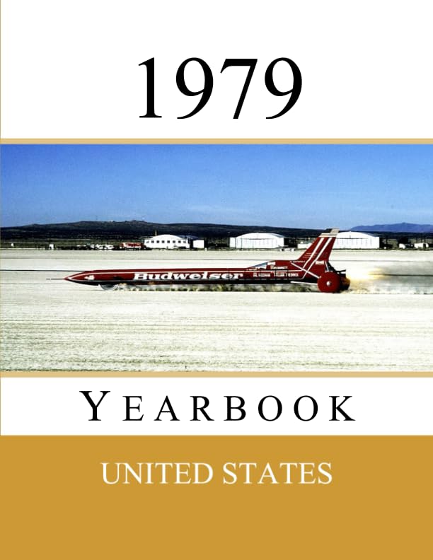 1979 US Yearbook: Original book full of facts and figures from 1979 - Unique birthday gift / present idea.