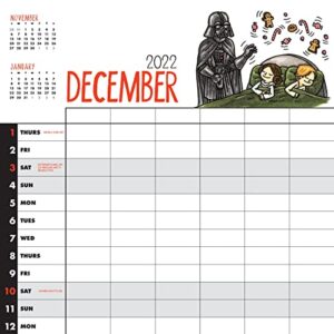 Darth Vader and Family 2023 Family Wall Calendar (Star Wars)