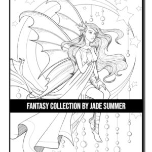 Fantasy Collection: An Adult Coloring Book with 100+ Incredible Coloring Pages of Mermaids, Fairies, Vampires, Dragons, and More!