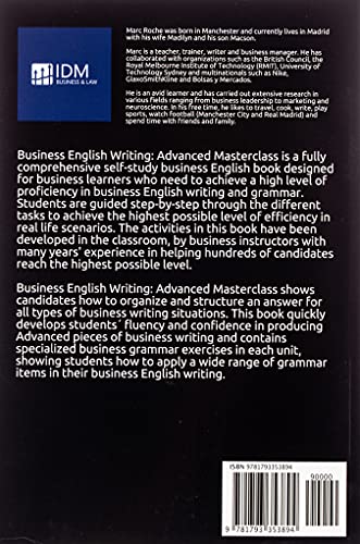 Business English Writing: Advanced Masterclass- How to Communicate Effectively & Communicate with Confidence: How to Write Emails, Business Letters & ... Writing, Speaking, Communication & Etiquette)