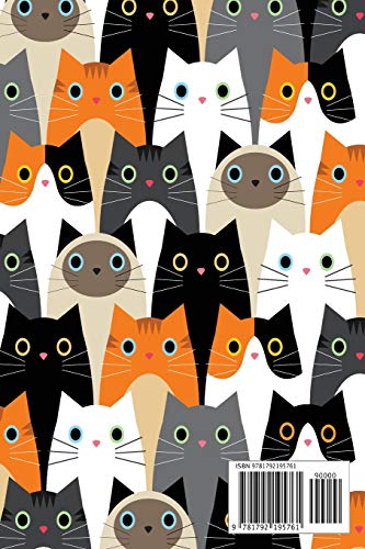 Address Book: Alphabetical Index With Pattern with cute cats idea cover