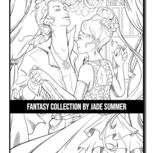 Fantasy Collection: An Adult Coloring Book with 100+ Incredible Coloring Pages of Mermaids, Fairies, Vampires, Dragons, and More!