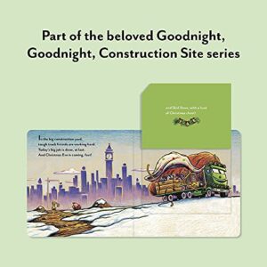 Construction Site: Merry and Bright: A Christmas Lift-the-Flap Book (Goodnight, Goodnight, Construc)