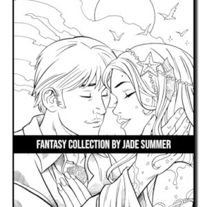 Fantasy Collection: An Adult Coloring Book with 100+ Incredible Coloring Pages of Mermaids, Fairies, Vampires, Dragons, and More!