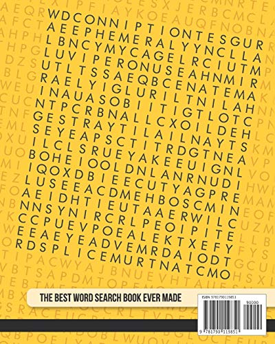 The Best Word Search Book Ever Made (So Far): 115 Word Searches In Large-ish Print For All Ages!