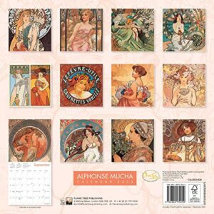 Alphonse Mucha Wall Calendar 2023 (Art Calendar)