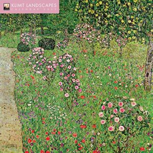 klimt landscapes wall calendar 2023 (art calendar)