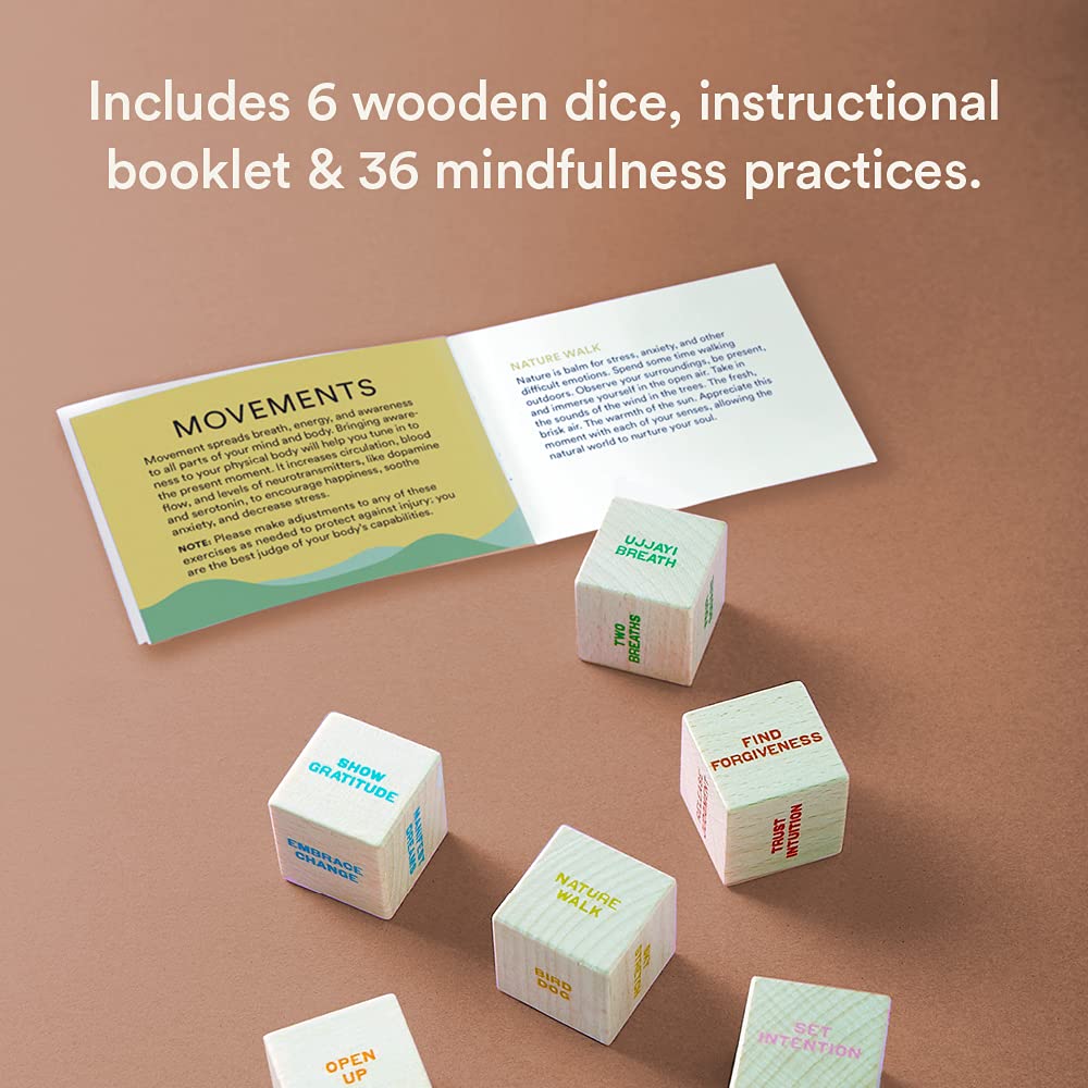 Chronicle Books Mindfulness Dice