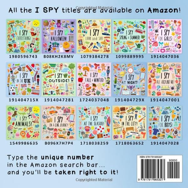 I Spy - From A-Z!: A Fun Guessing Game for 2-5 Year Olds (I Spy Book Collection for Kids)