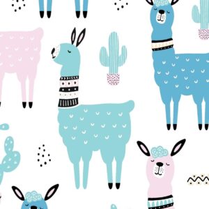 Address Book: For Contacts, Addresses, Phone, Email, Note,Emergency Contacts,Alphabetical Index With llama Cactus Cute Pattern