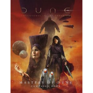 modiphius entertainment dune adventures in the imperium: masters of dune - standard edition, rpg book, roleplaying game