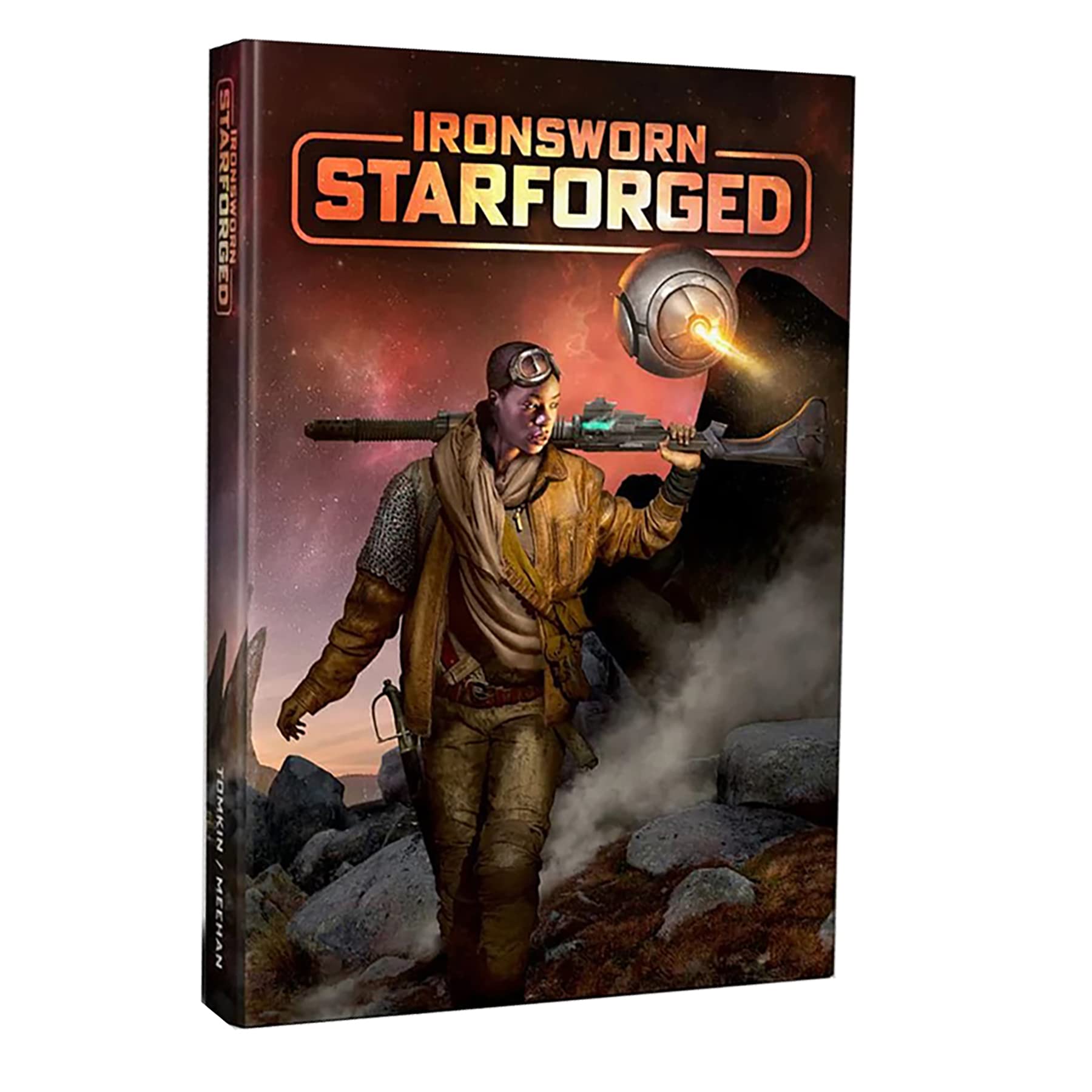 Ironsworn: Starforged - Deluxe Edition Rulebook - Hardcover RPG Book, Standalone Adventure, Human Centric, Science Fiction, 3 Modes of Play (Guided, Co-Op, Solo), 404 Pages, Colorful Illustrations