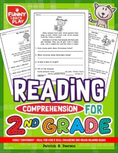 reading comprehension grade 2: highly convenient - ideal for kids & skill enhancing 2nd grade reading books (reading comprehension grade 1, 2, 3 series)