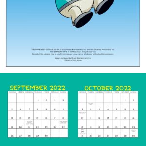 Simpsons - The Simpsons - The Simpsons 2023 - Original Danilo Calendar [Multilanguage] [Calendar] (Wall Calendar)