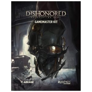 modiphius entertainment dishonored: gamemaster toolkit - rpg accessory