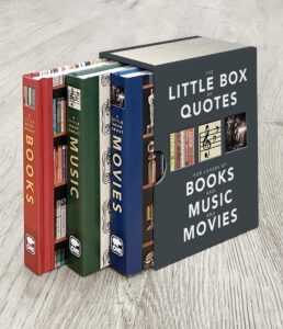 the little box of quotes: for lovers of books, music and movies (the little books of lifestyle, reference & pop culture, 14)