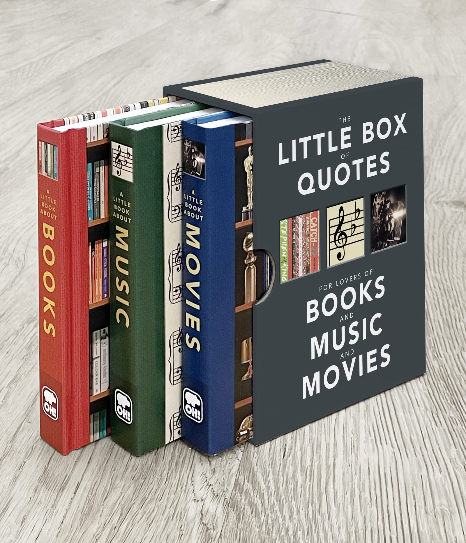 The Little Box of Quotes: For Lovers of Books, Music and Movies (The Little Books of Lifestyle, Reference & Pop Culture, 14)