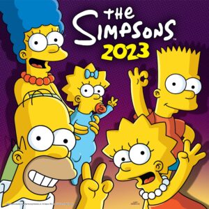 simpsons - the simpsons - the simpsons 2023 - original danilo calendar [multilanguage] [calendar] (wall calendar)