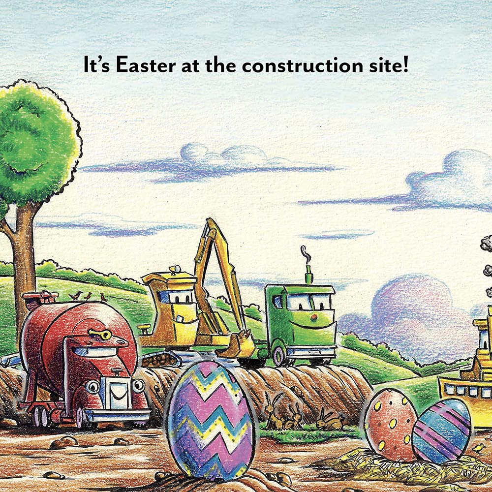 Construction Site: Spring Delight: An Easter Lift-the-Flap Book (Goodnight, Goodnight, Construc)