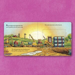 Construction Site: Spring Delight: An Easter Lift-the-Flap Book (Goodnight, Goodnight, Construc)