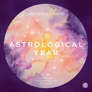 astrological year 2023 wall calendar