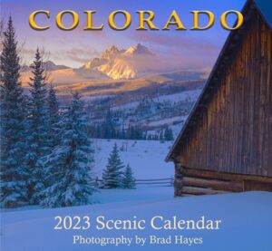 colorado calendar 2023 scenic landscapes 12x12" wall calendar