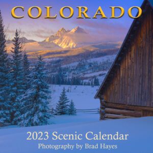 Colorado Calendar 2023 Scenic Landscapes 12X12" Wall Calendar