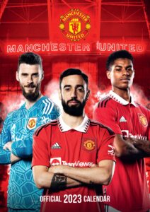 manchester united fc 2023 a3 calendar