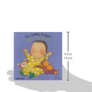 Ten Little Fingers/Tengo Diez Deditos (Dual Language Baby Board Books- English/Spanish)