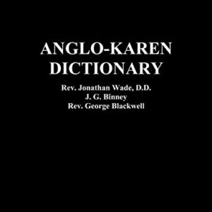 Anglo-Karen Dictionary