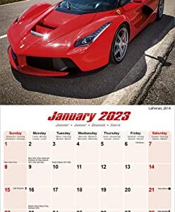 Ferrari Calendar- Calendars 2022 - 2023 Wall Calendars - Car Calendar - Automobile Calendar - Ferrari 16 Month Wall Calendar by Avonside