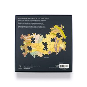 Reef Dream: A Flow State Circular Jigsaw Puzzle