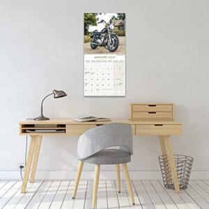 Superbikes Calendar - Dog Breed Calendar - 2022 - 2023 Wall Calendars - 16 70s Superbikes Wall Calendar by Avonside